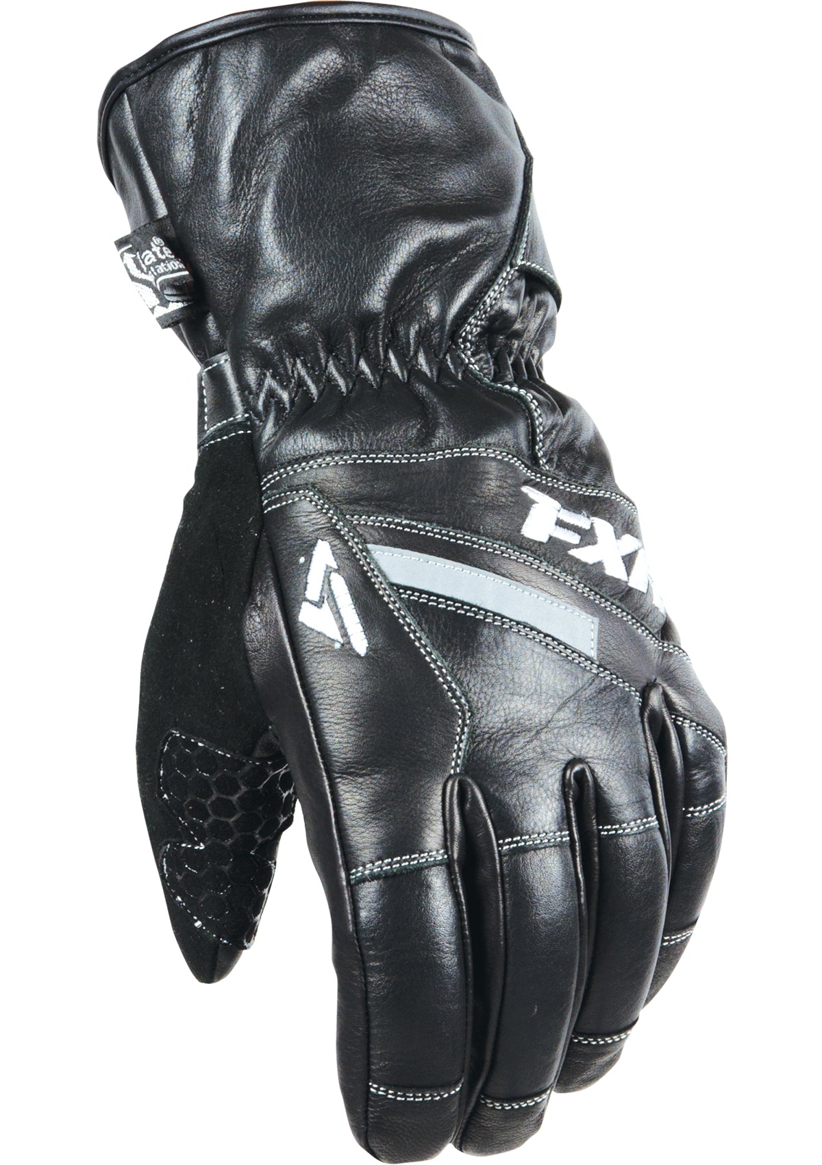 FXR Leather Short Cuff Gloves — West Coast Sledders